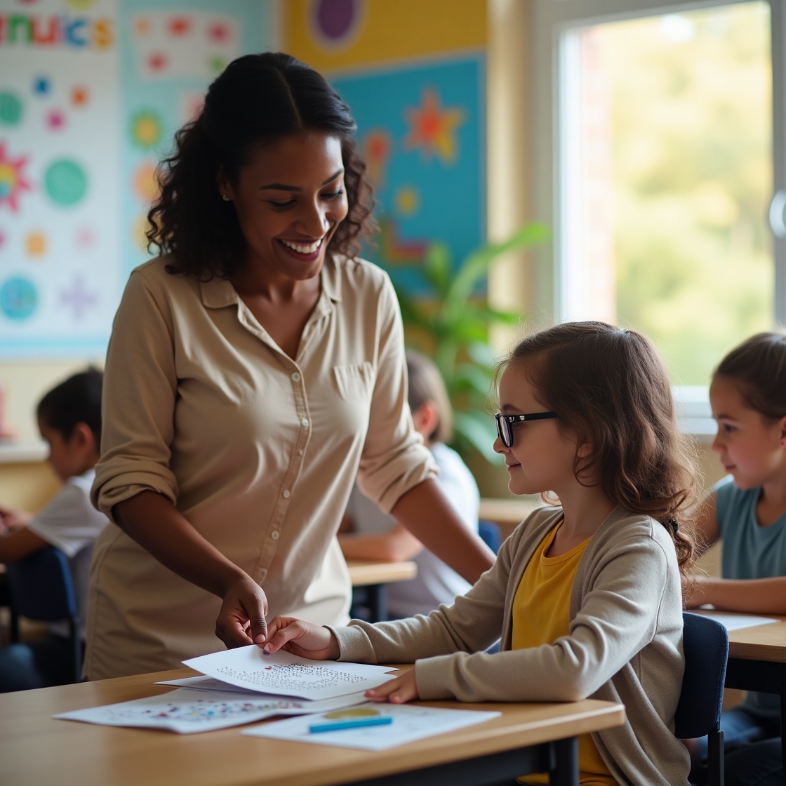Ajustes Razonables para Estudiantes con discapacidad visual - TIFLOEDUCA